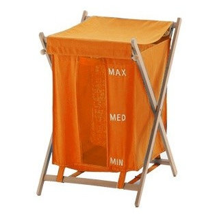 Orange Laundry Basket - Contemporary - Hampers - by TheBathOutlet | Houzz