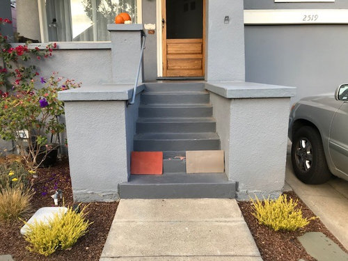 What color for porch steps?