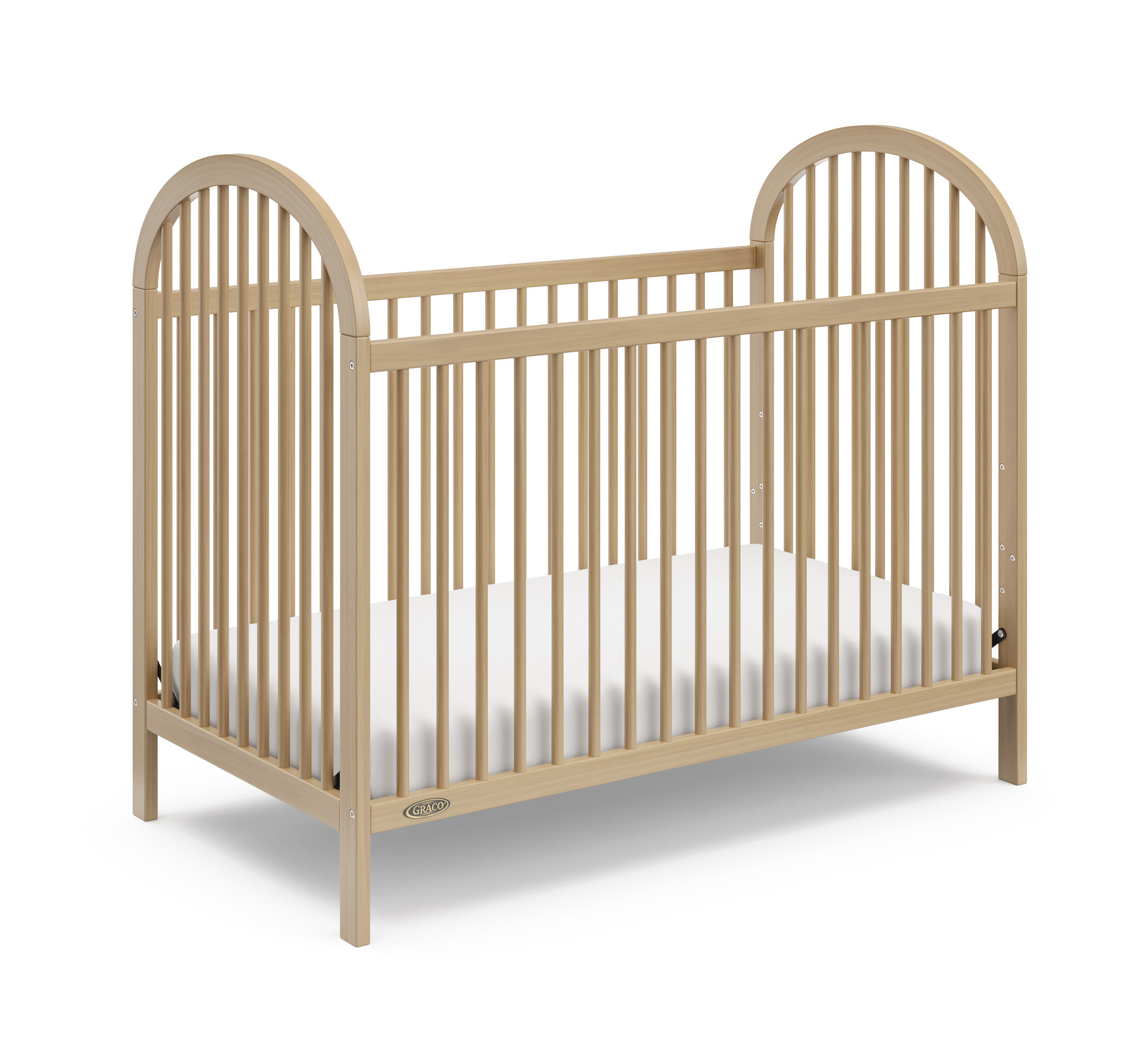Graco Olivia 3-in-1 Convertible Crib, Driftwood - Transitional - Cribs ...