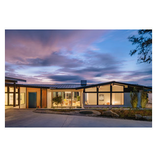 Atomic Ranch MCM Main House - Midcentury - Exterior - Austin - by ...