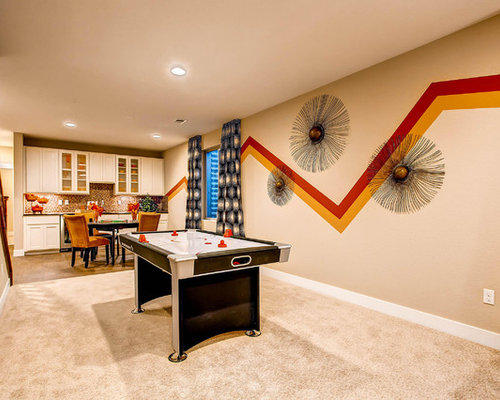 Basement Rec Room | Houzz