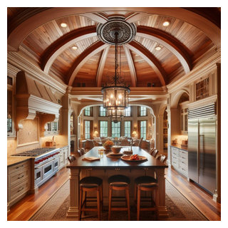 Kitchen Barrel Vault Study - Traditional - Kitchen - Atlanta - by ...