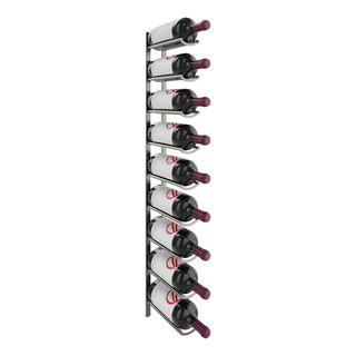 Vino Rails Flex 45 (cork forward modern wall mounted wine rack ...