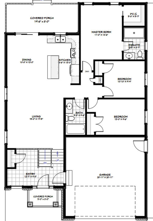 Which layout is more suitable for a young family with 2 kids ? | Houzz ...