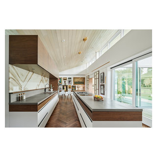 BlueBird - Midcentury - Kitchen - Minneapolis - by Ridge Construction ...