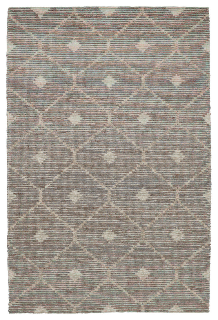 Classic Home Rustica Stone Gray Rug, 8'x10' - Contemporary - Area Rugs ...