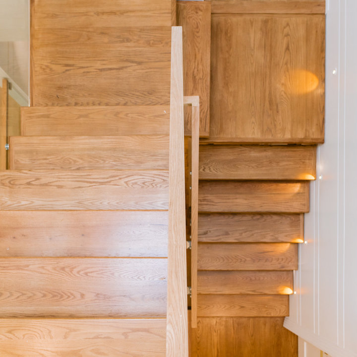 75 Wall Paneling Staircase Ideas You'll Love - May, 2025 | Houzz