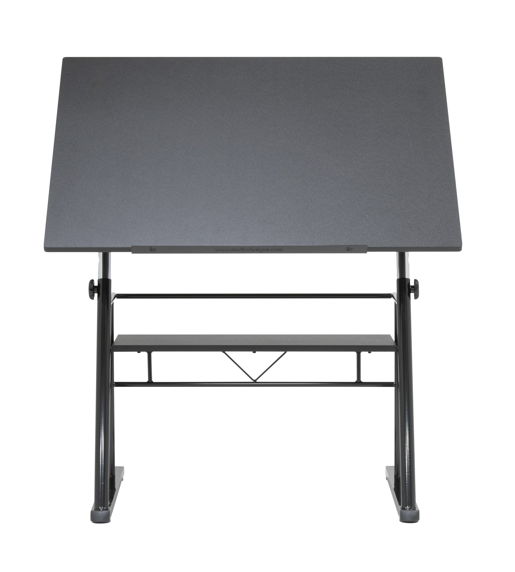 Zenith Drafting Table, Black - Contemporary - Drafting Tables - by Studio Designs | Houzz