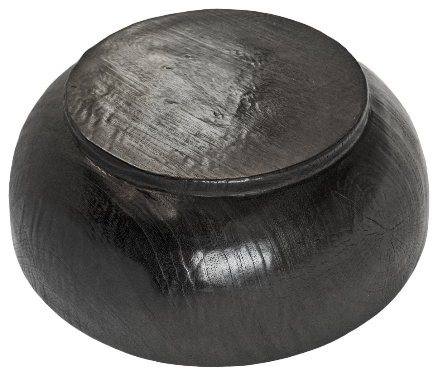 Java Ebony Teak Wood Bowl - Rustic - Decorative Bowls - by Design Mix ...