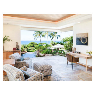 Mauna Kea Master Bedroom Sitting Area - Tropical - Bedroom - Hawaii ...