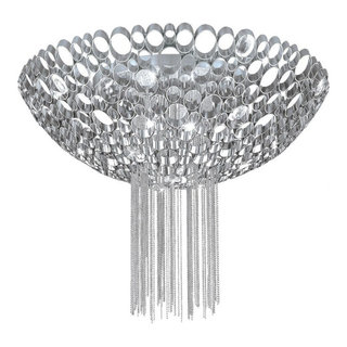 Cameo, 3 Light Large Flush Mount Convertible Light, Ceiling, Flush ...