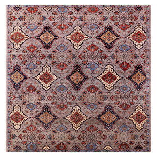 Ahgly Company Indoor Rectangle Mid-Century Modern Area Rugs, 5' x 7', 4 ...