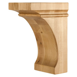 Hardware Resources COR44-2 Corbel, Natural Hard Maple - Traditional ...