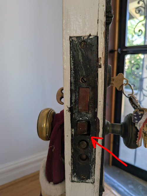 How to remove spindle from this lock? | Houzz Forum