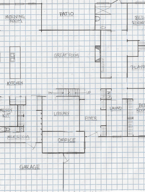Universal Design Floorplan for Homeschooling family of 6
