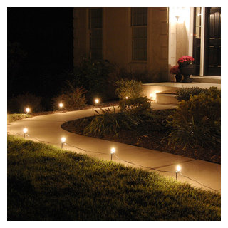 Electric Pathway Lights Clear - Traditional - Path Lights - by JH ...