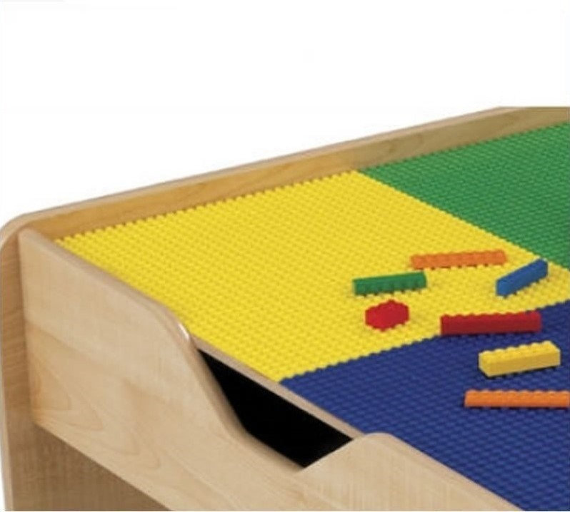 KidKraft 2-in-1 Activity Table with Train Set in Natural - Contemporary ...
