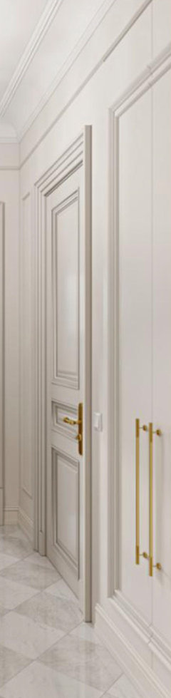 The perfect height of wardrobe handle