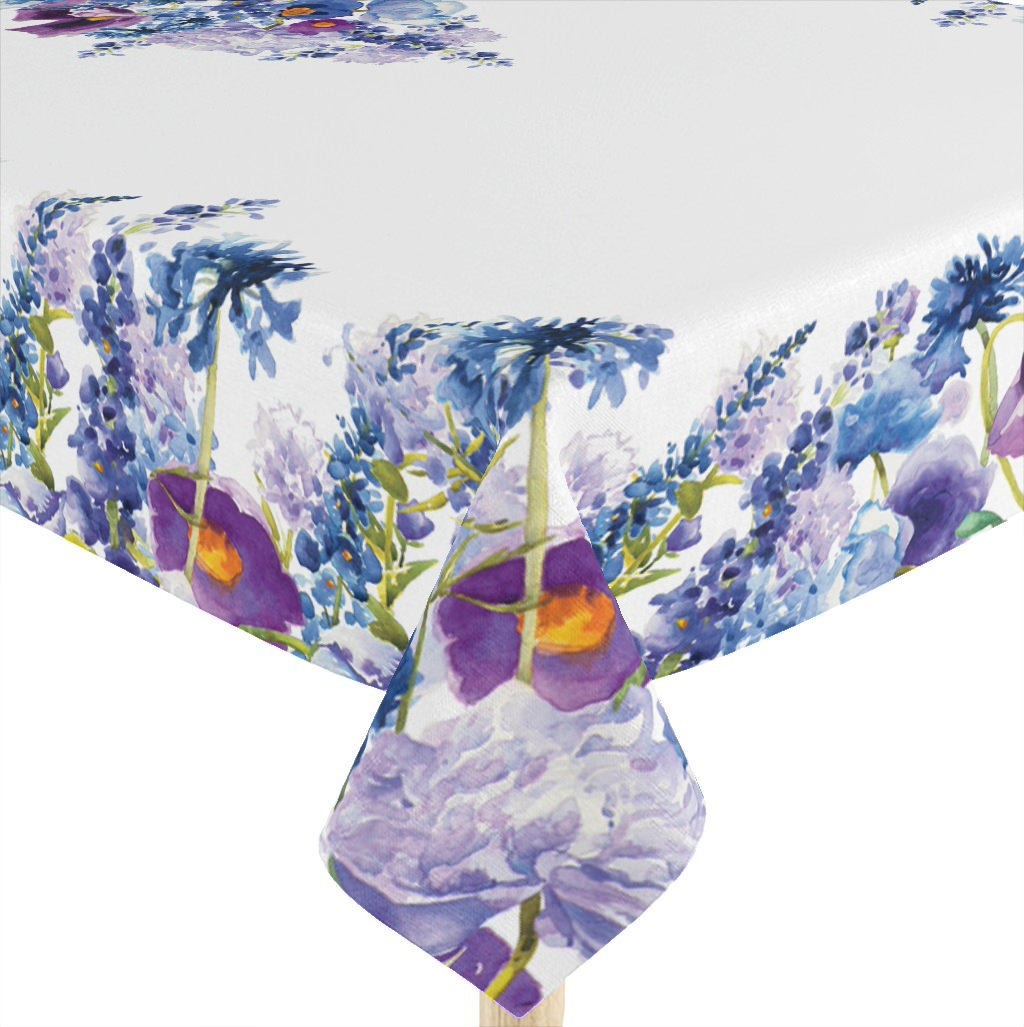 Laural Home Wild Garden 70" X 84" Tablecloth, 70" X 84" - Contemporary ...