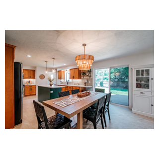 Mid-Century Boho Kitchen - Midcentury - Kitchen - Portland - by JRW ...