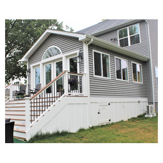 A peaceful sunroom addition in Frederick Maryland built for relaxation ...