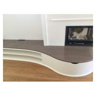 Progetto interni e arredo su misura Milano attico su 3 livelli con ...