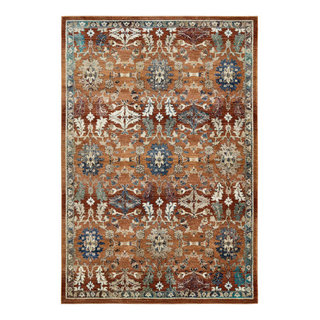 Wynnlow Collection Paprika 2'3" x 11'7" Runner Indoor Runner, 5'3" x 7 ...