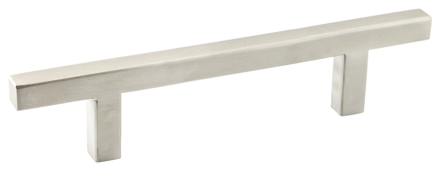 2 Pk 3-3/4" (96mm) Center, 6-5/16" Long, Stainless Steel Flat Bar ...