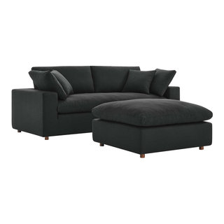 Commix Down Filled Overstuffed Sectional Sofa - Contemporary - Bar ...