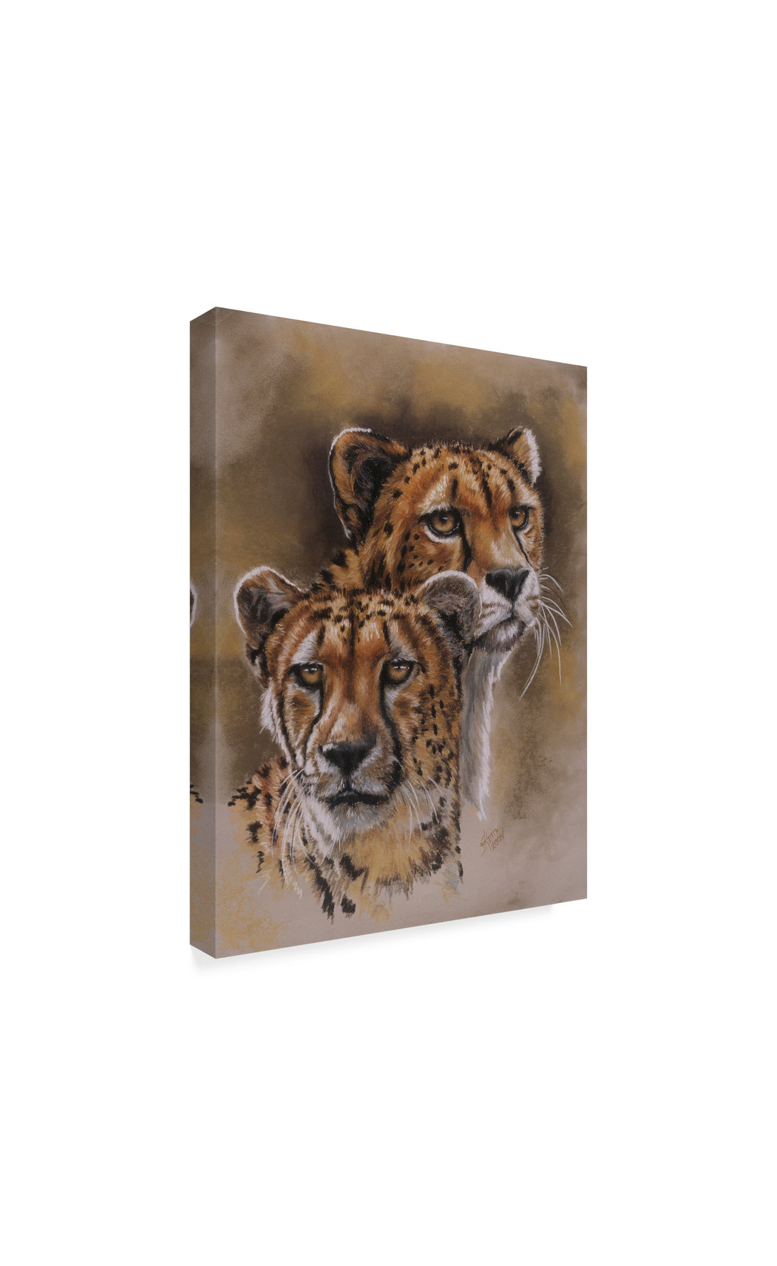 "Twins" by Barbara Keith, Canvas Art, 32"x24" - Contemporary - Prints ...