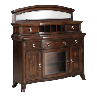 Acme Keenan Server, Dark Walnut - Traditional - Buffets And Sideboards ...