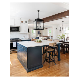 Milton Whole House Remodel 2021 - Transitional - Kitchen - Boston - by ...