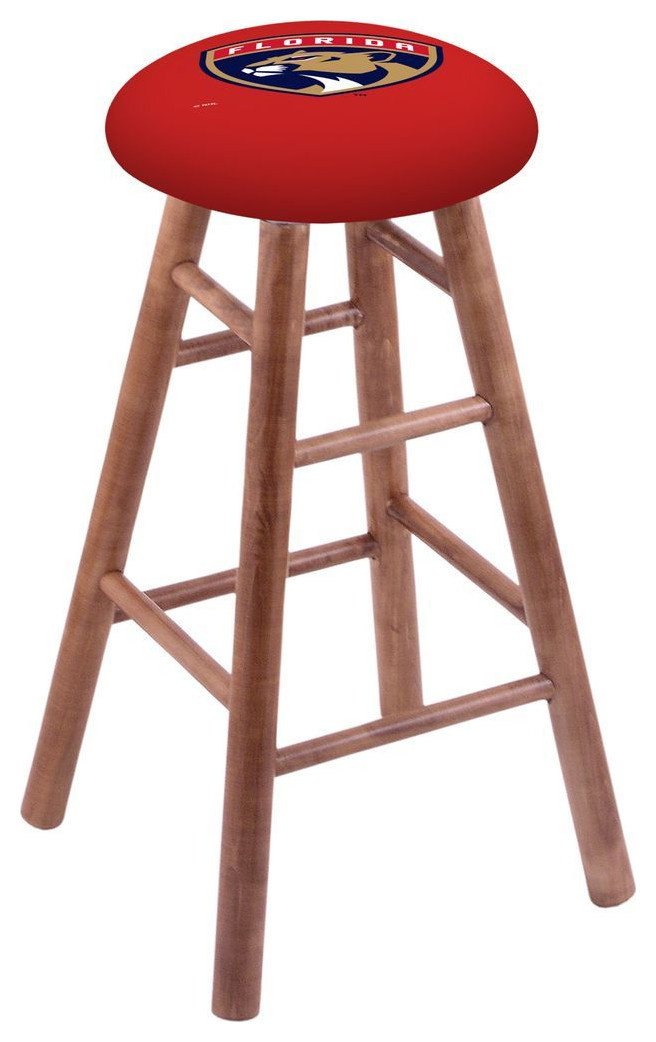 Holland RC Florida Panthers 30" Swivel Maple Bar Stool - Medium ...