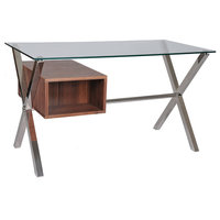 Ella Desk - Contemporary - Desks And Hutches - by Pangea Home | Houzz
