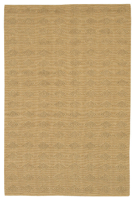 Chandra Art art-3550 Solid Color Rug, Tan & Ivory, 7'9" x 10'6 ...