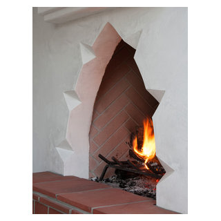 Spanish Revival Fireplace - Los Angeles - by LONGWINTER IMAGES | Houzz