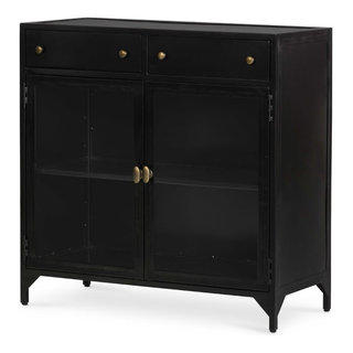 Shadow Box Small Cabinet - Transitional - Accent Chests And Cabinets ...