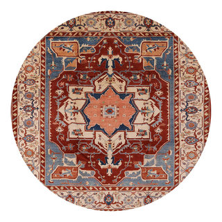 Ahgly Company Indoor Rectangle Mid-Century Modern Area Rugs, 5' x 7', 8 ...