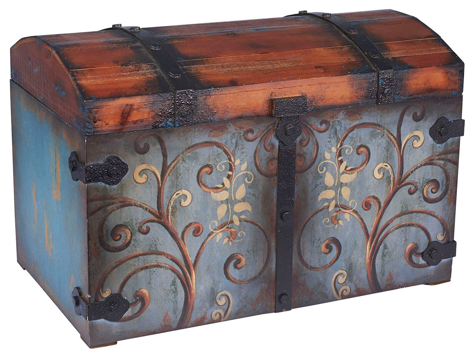 Vintage Decorative Trunk - Farmhouse - Decorative Trunks - by Household ...