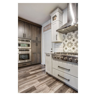 Mixing the old with the new - South West kitchen - Contemporary ...