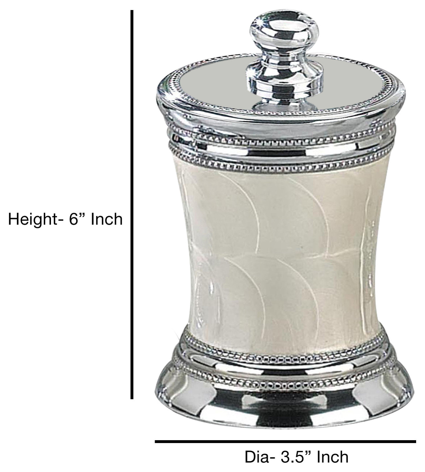 nu steel Fantasy Container - Transitional - Bathroom Canisters - by ...