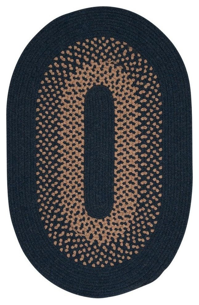 Madison Rug, Blue Moon 2'x7', 2'x7' Oval Runner - Beach Style - Hall ...