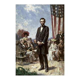 "The Gettysburg Address" Digital Paper Print by Jean Leon Gerome Ferris ...