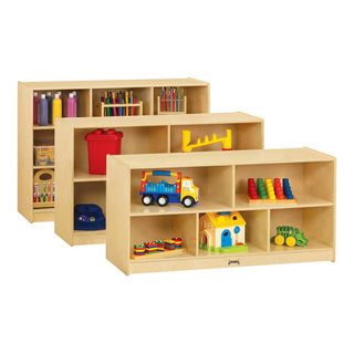 Jonti-Craft Toddler Single Mobile Storage Unit - Transitional - Toy ...