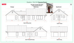 Mull 3 36x72 windows together or install separately w 8" block between ...