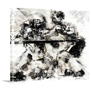 "Gorgeous Horse" Painting Print on Wrapped Canvas - Contemporary ...