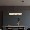 Art Alabaster Linear Ceiling Pendant Light - Contemporary - Pendant ...