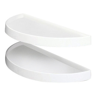 Rev-A-Shelf 6842-31-570 Classic 2 Tier 31" Half Moon Pivot Lazy ...