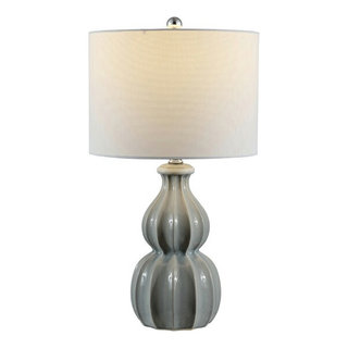 Wade Ceramic Table Lamp Safavieh, #N/A - Beach Style - Table Lamps - by ...