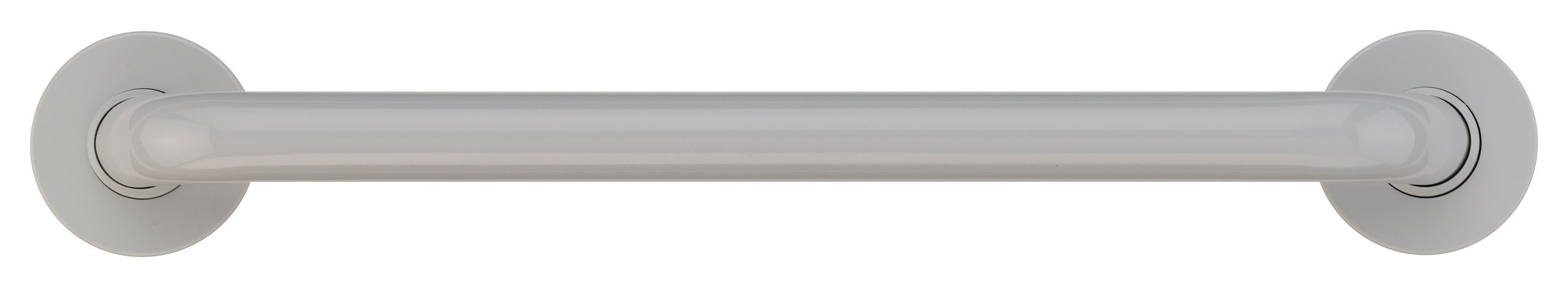 Coated Grab Bar With Safety Grip, ADA, Nylon Flange - 1 1/4" Dia, 12 ...